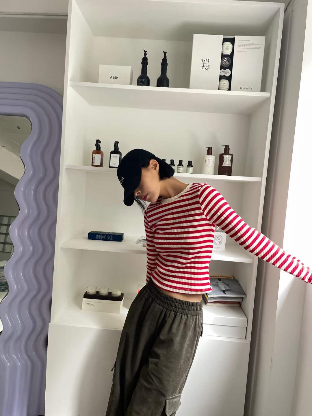 NONO darlin' | 合身條紋上衣